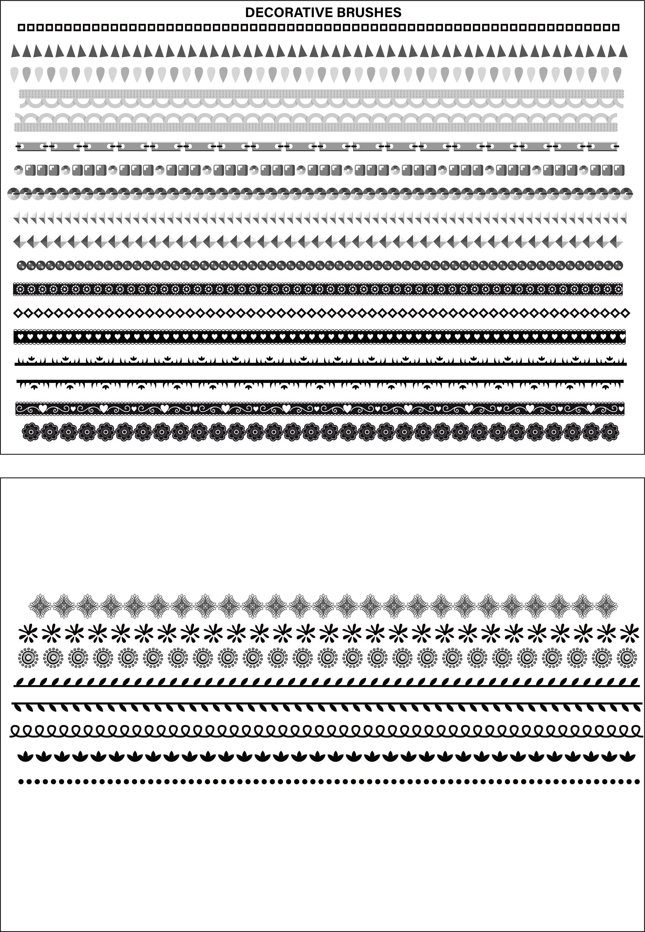 Over 100 Brushes • Technical Sketch • Adobe Illustrator • CAD Trims - Etsy