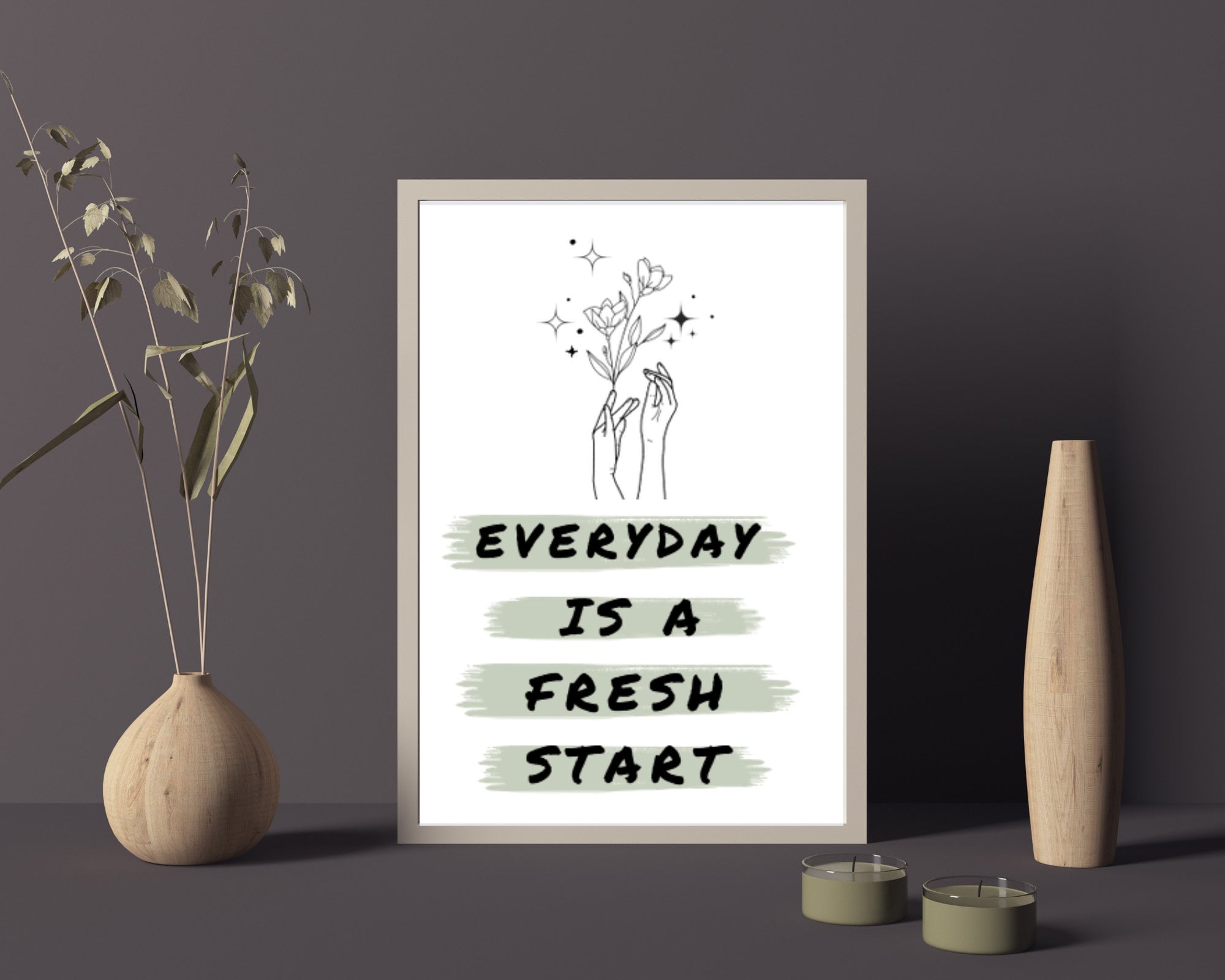 23 Inspirational Prints, Digital Download, 8 X 10 Typography Wall Art ...
