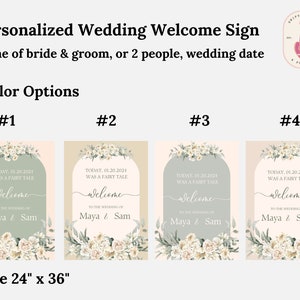 Personalized Taylor Swift Wedding Welcome Sign, Today Was A Fairy Tale ...