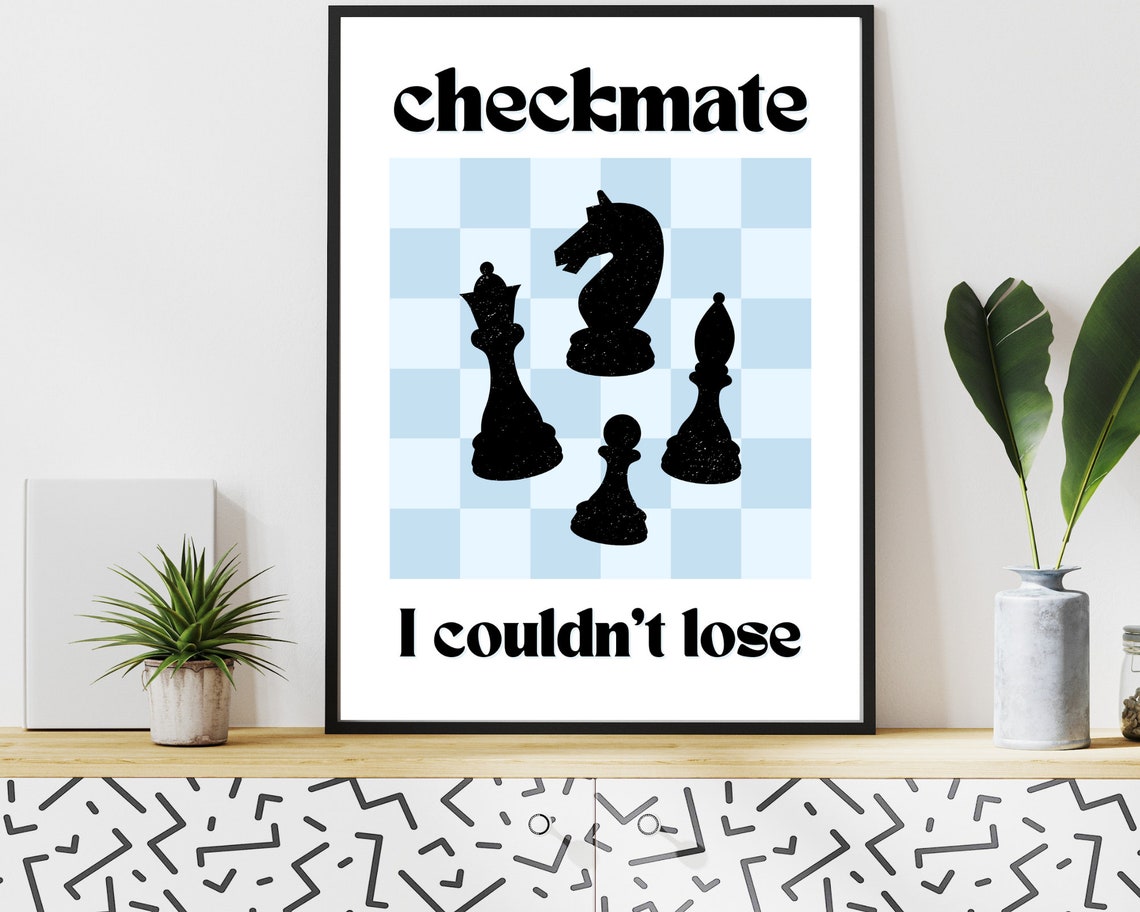 Checkmate I Couldn't Lose Digital Print, Taylor Swift Mastermind Lyrics ...