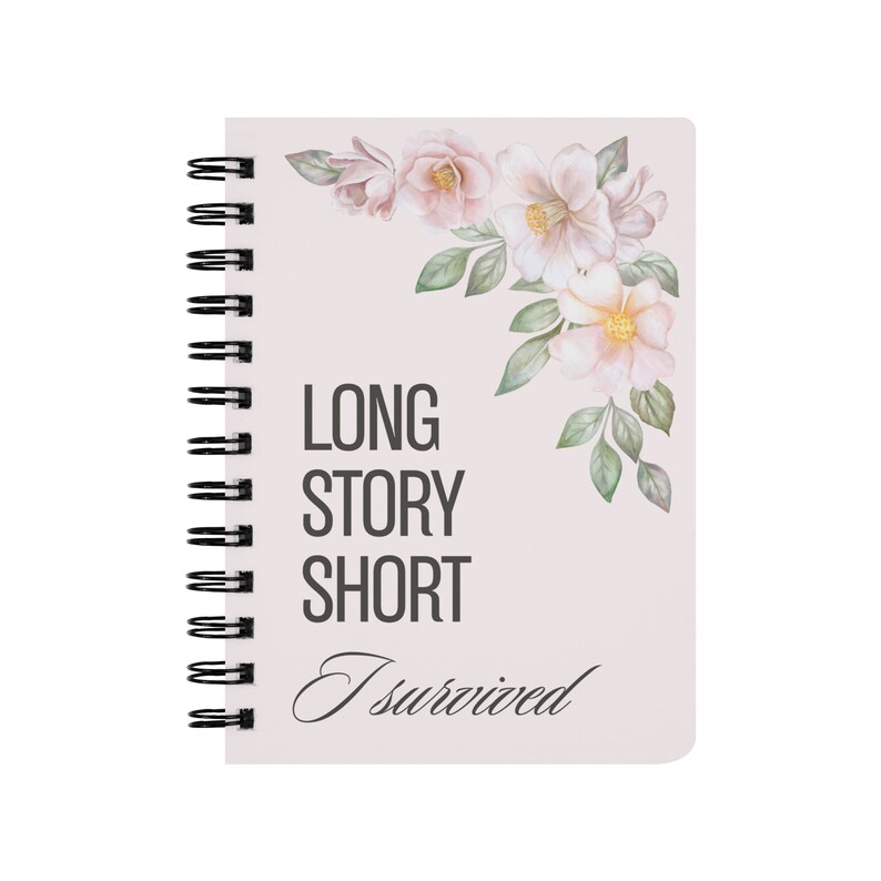 Long Story Short I Survived Spiral Notebook, Taylor Swift Notebook ...