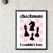 Checkmate I Couldn't Lose Digital Print, Taylor Swift Mastermind Lyrics, Get A Pink and Blue ...