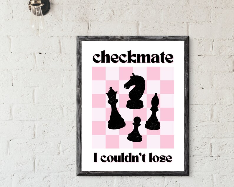 Checkmate I Couldn't Lose Digital Print, Taylor Swift Mastermind Lyrics ...
