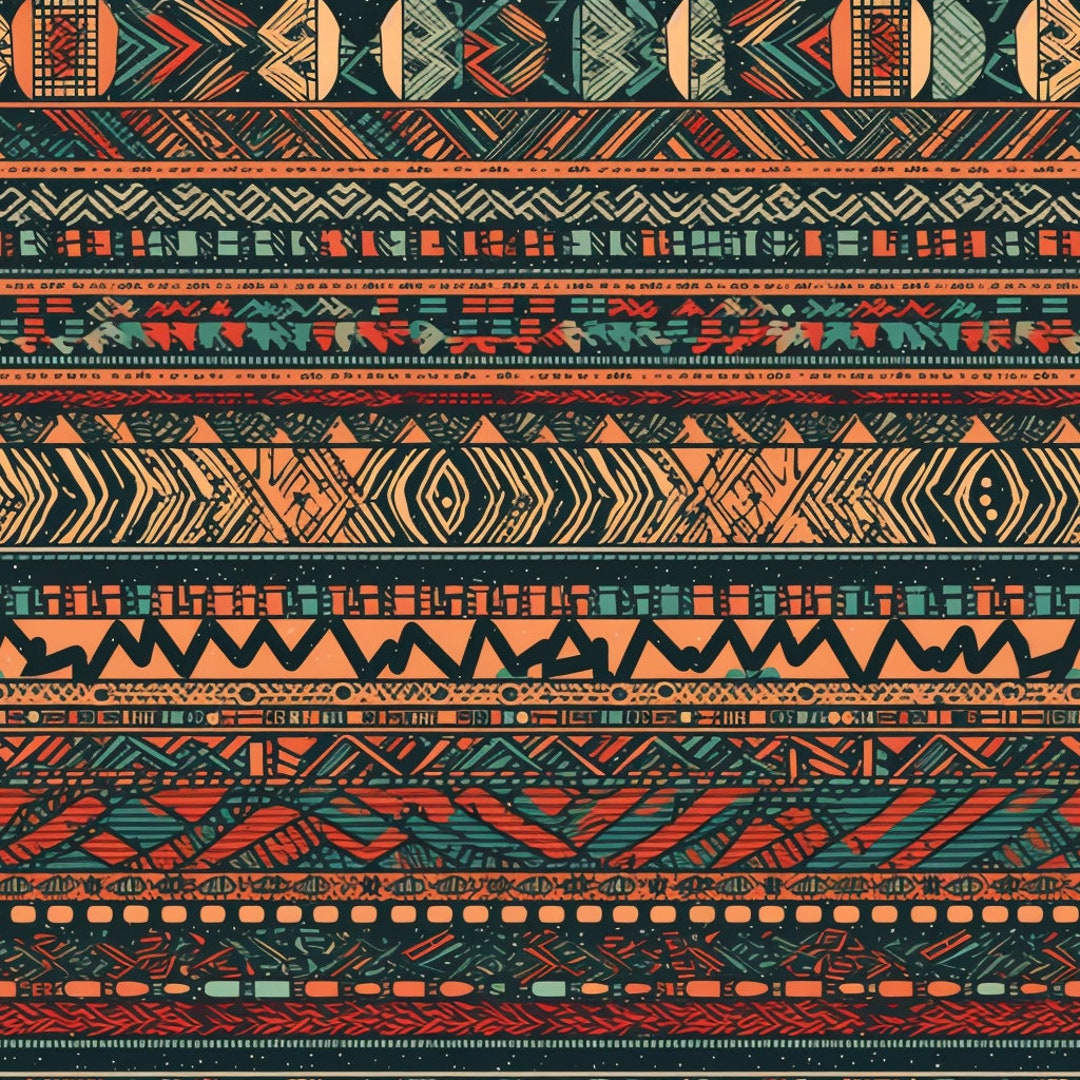 Peruvian Inspired Tribal Pattern (2/4) - Etsy