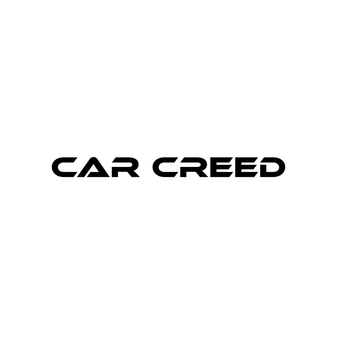 Car Creed Vinyl Sticker - Etsy