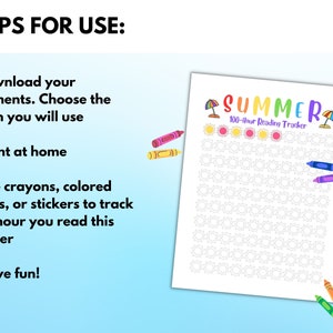Summer Reading Challenge Log - Bundle of Five Designs - Beach and ...