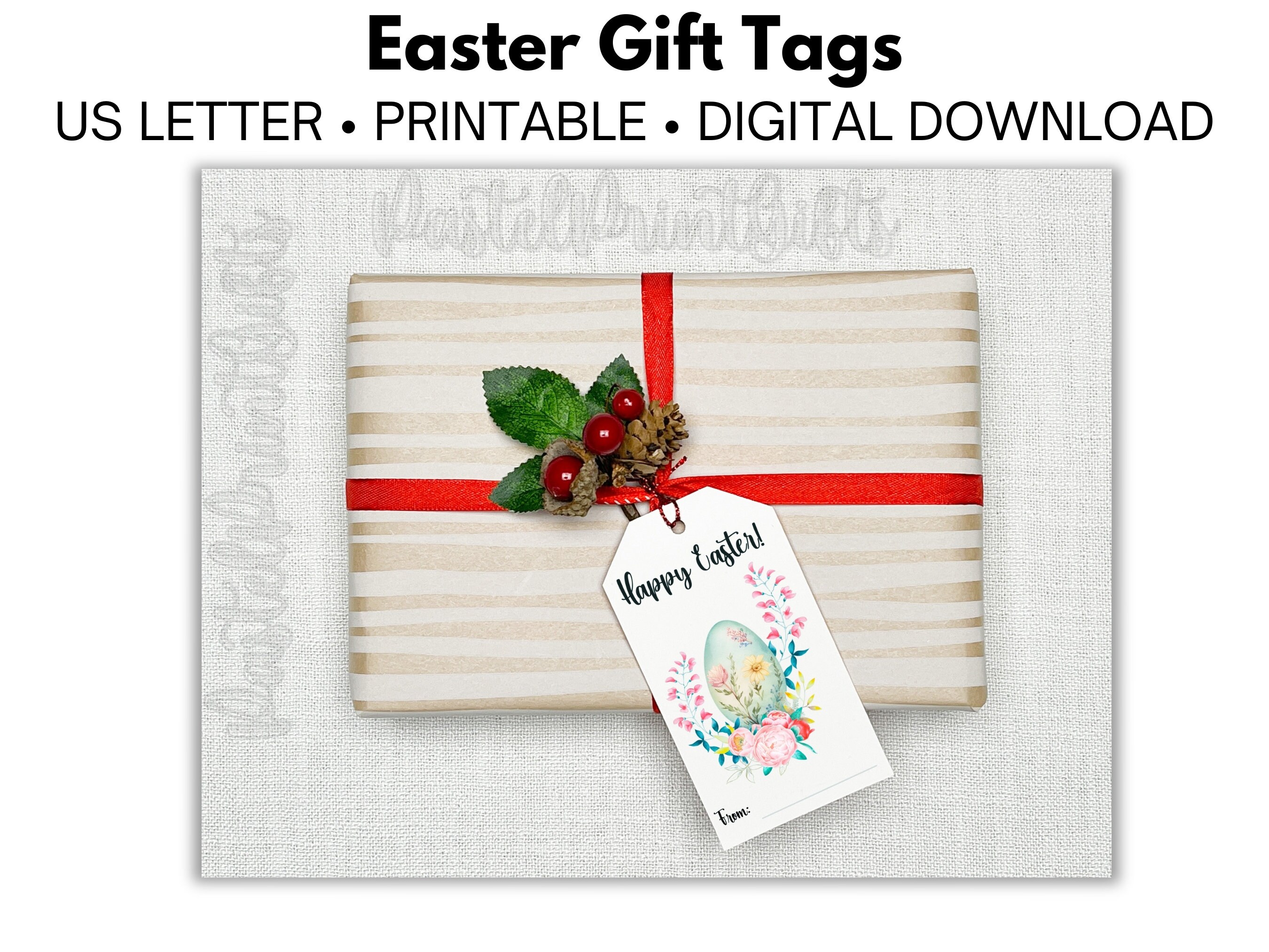Easter Gift Tags| Printable Easter Tags| Peeps Easter Printable Tags ...
