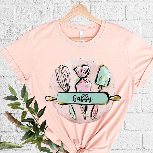 Personalized Baking T Shirts - Etsy