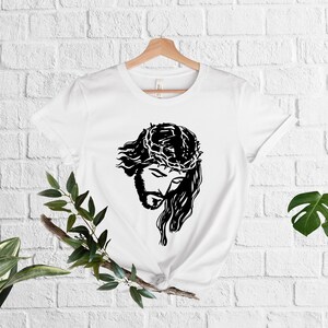 Holy Face of Jesus Shirt, Jesus Christ Shirt, Jesus Lover Tee ...