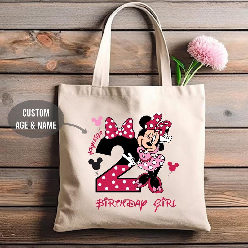 Tote Bags Minnie Mouse - Etsy