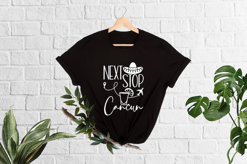 Next Stop Cancun Matching Shirt Family Vacation 2025 Cancun Vacation ...