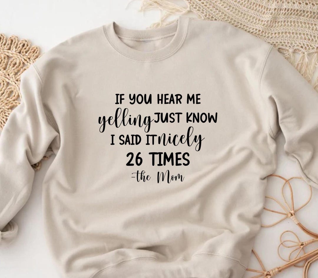 Mom Life Funny Sweatshirt Mothers Day Gifts Sarcastic Mom Sweater ...