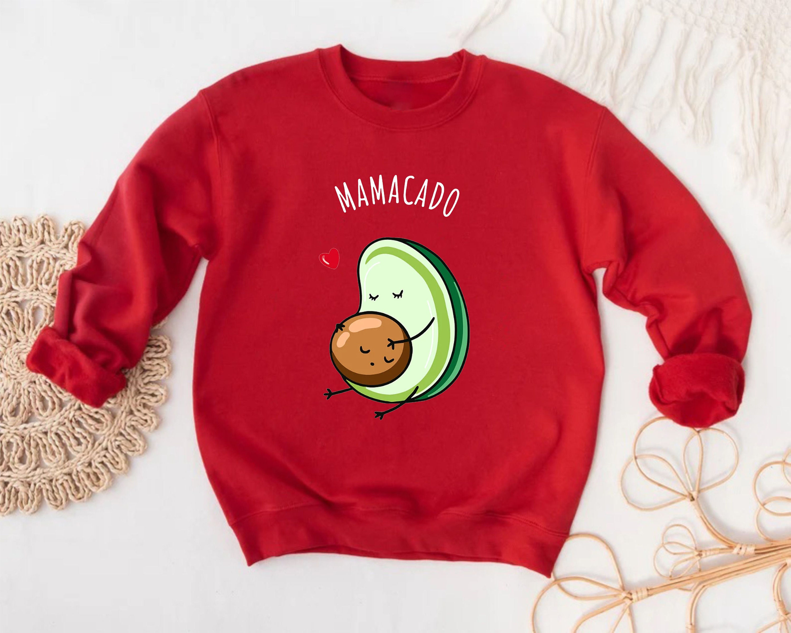 Mamacado Sweatshirt Papacado Sweater Matching Mom and Dad Pregnancy ...