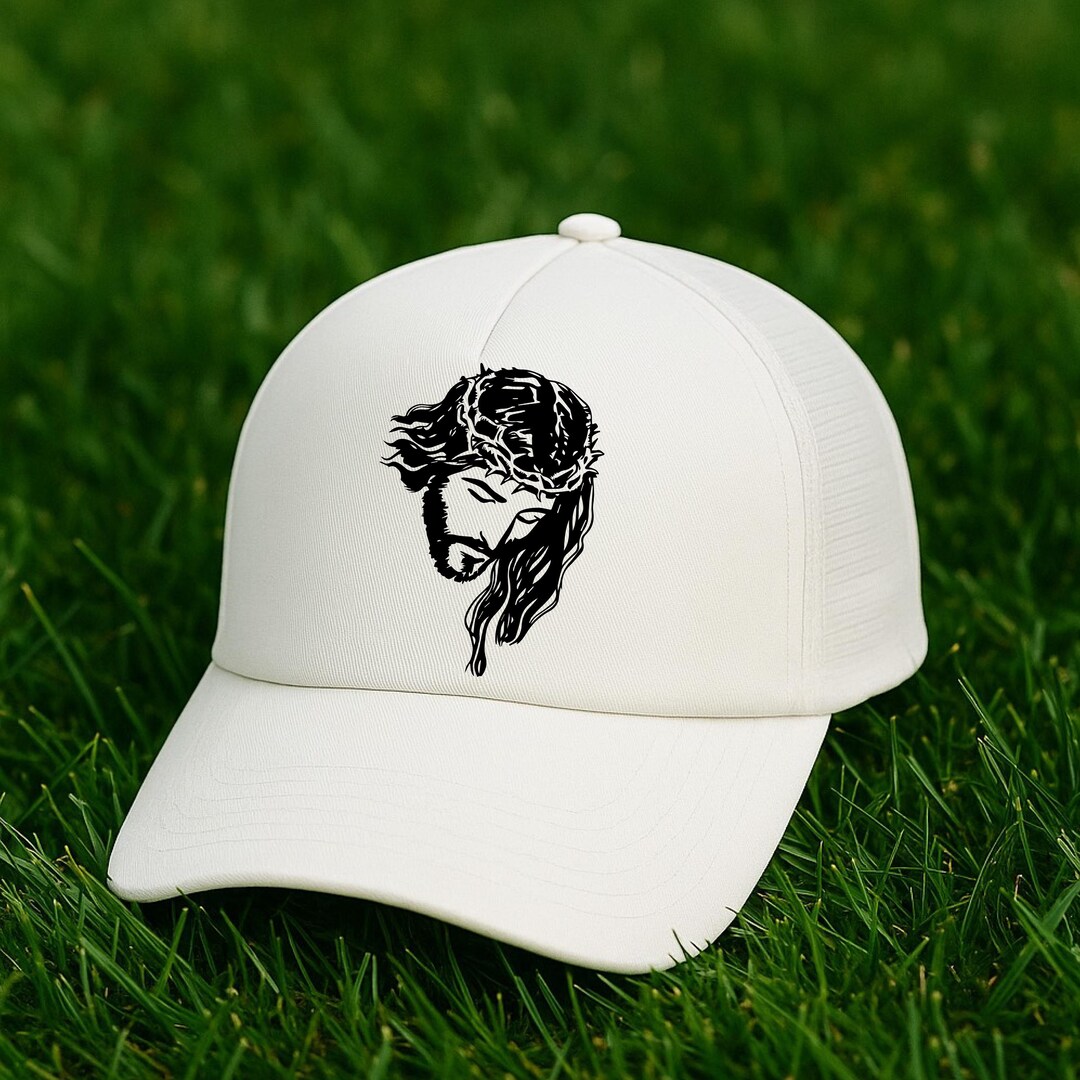 Christian Hat Holy of Face Jesus Religious Gifts Trucker Cap Christian ...