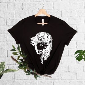 Holy Face of Jesus Shirt, Jesus Christ Shirt, Jesus Lover Tee ...