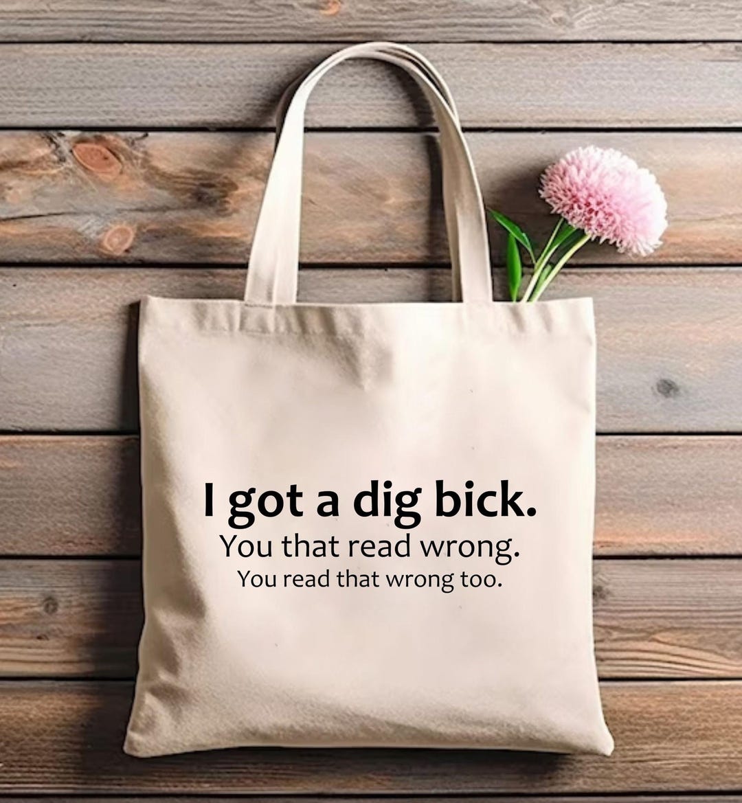 Funny Tote Bag Sarcastic Gift Funny Quotes Shoulder Bag Adult Humor ...