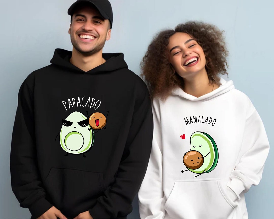 Mamacado Papacado Hoodie Baby Announcement Pregnancy Reveal Mommy to Be ...