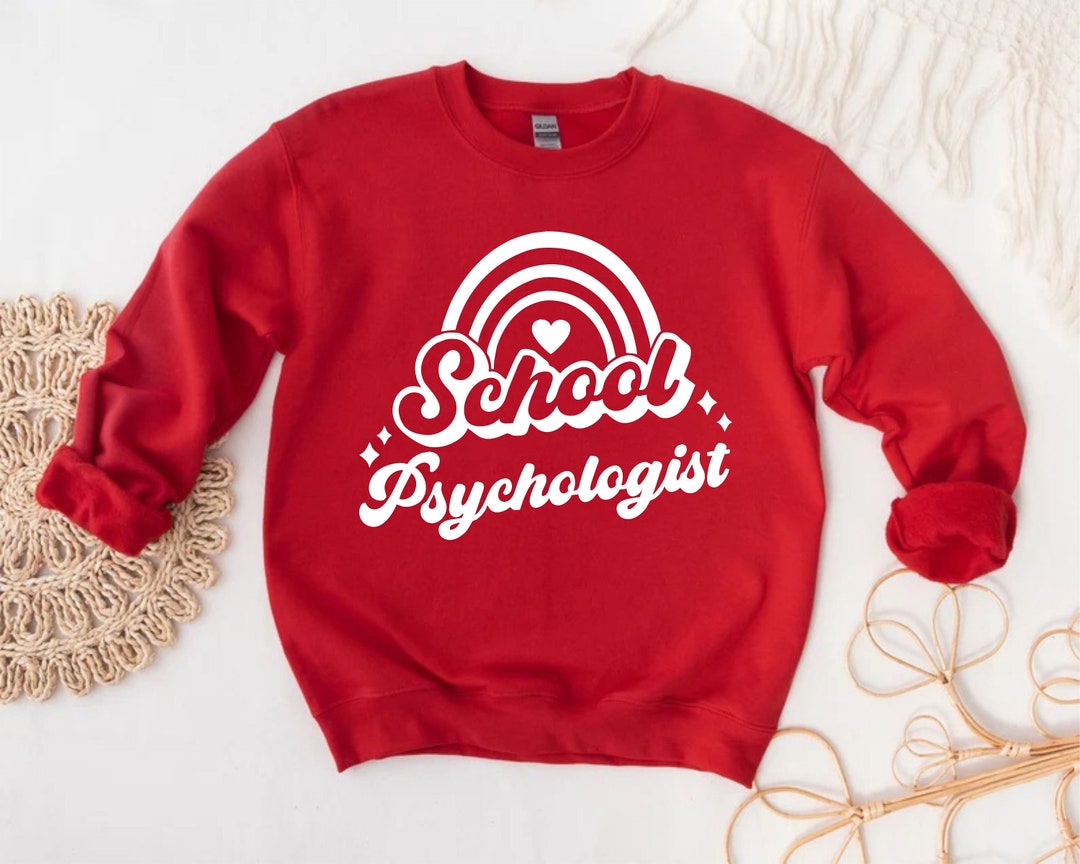 School Psychologist Sweatshirt Gift for School Psychologist Sweater for ...
