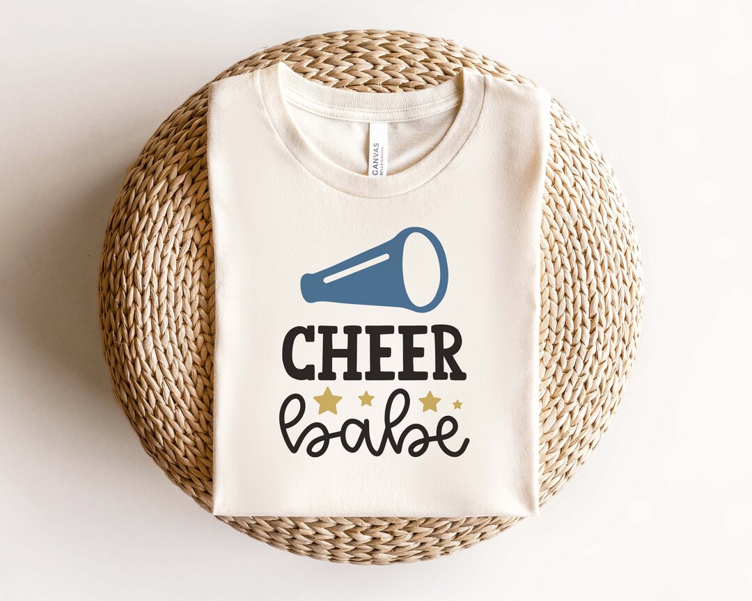 Cheer Babe Tshirt, Cheer Girl Shirt, Cheer Girl Tee, Cheer Life Shirt L ...