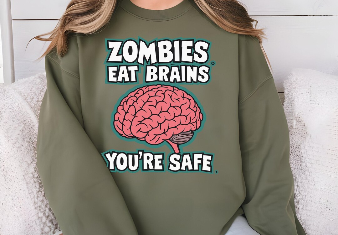 Funny Zombie Shirt,funny Adult Halloween, Unisex Graphic Tee, Zombies ...