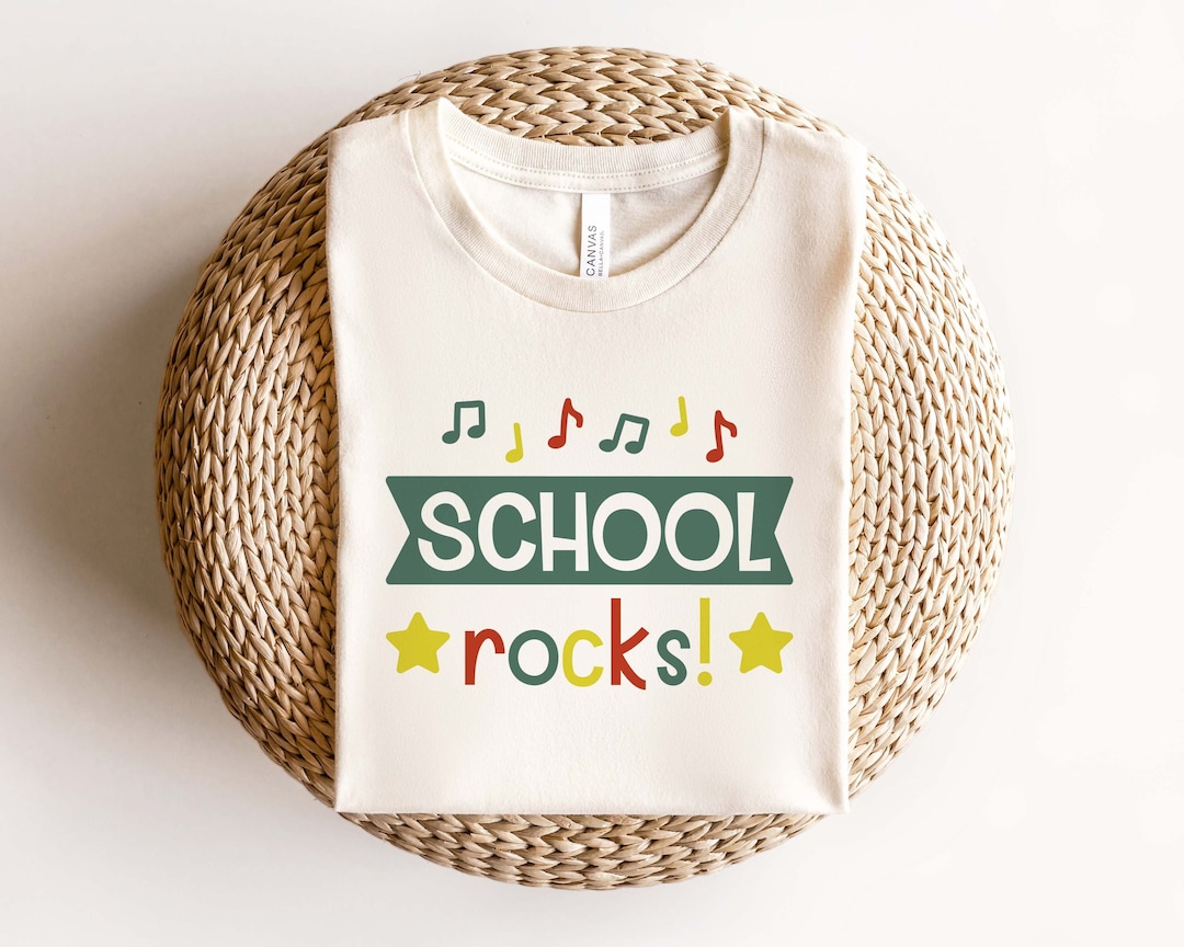 School Rocks T-shirt, Rock School Ready Grade Shirts, Teacher Presents ...