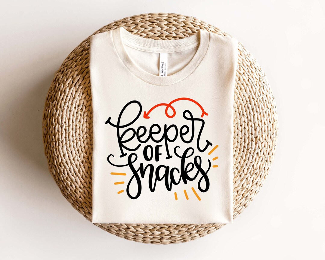 Keeper of Snacles T-shirt, Mothers Outfit, Kid and Me Shirt, Kids Life ...