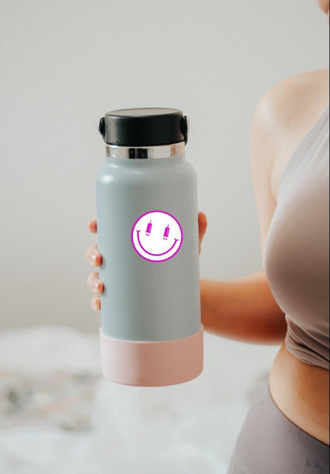 Nurse Smiley Sticker, Nurse Sticker, Funny Nurse Sticker, Nursing ...