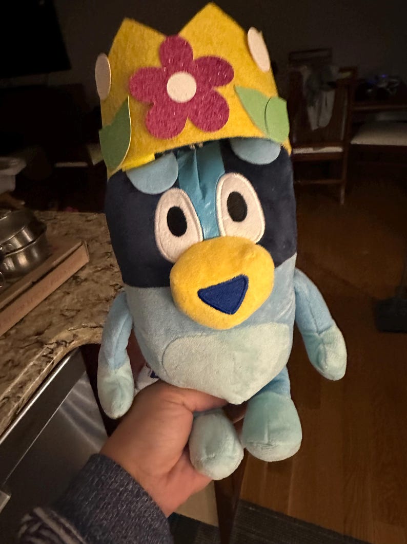 Bluey Crown - Etsy