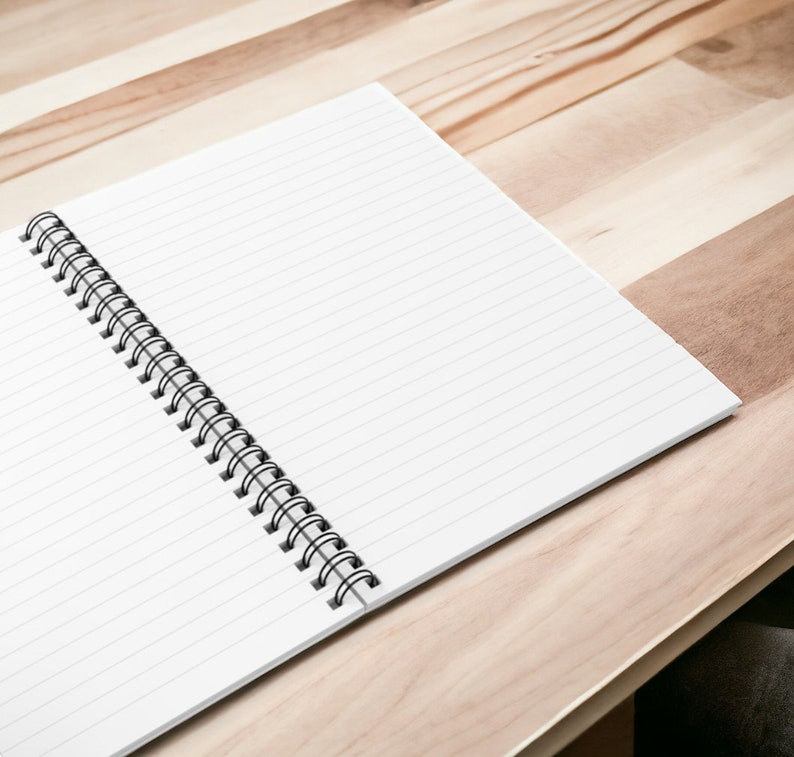 Cute Hearts Spiral Notebook Ruled Line, Pink Hearts, Blue and Red Heart ...