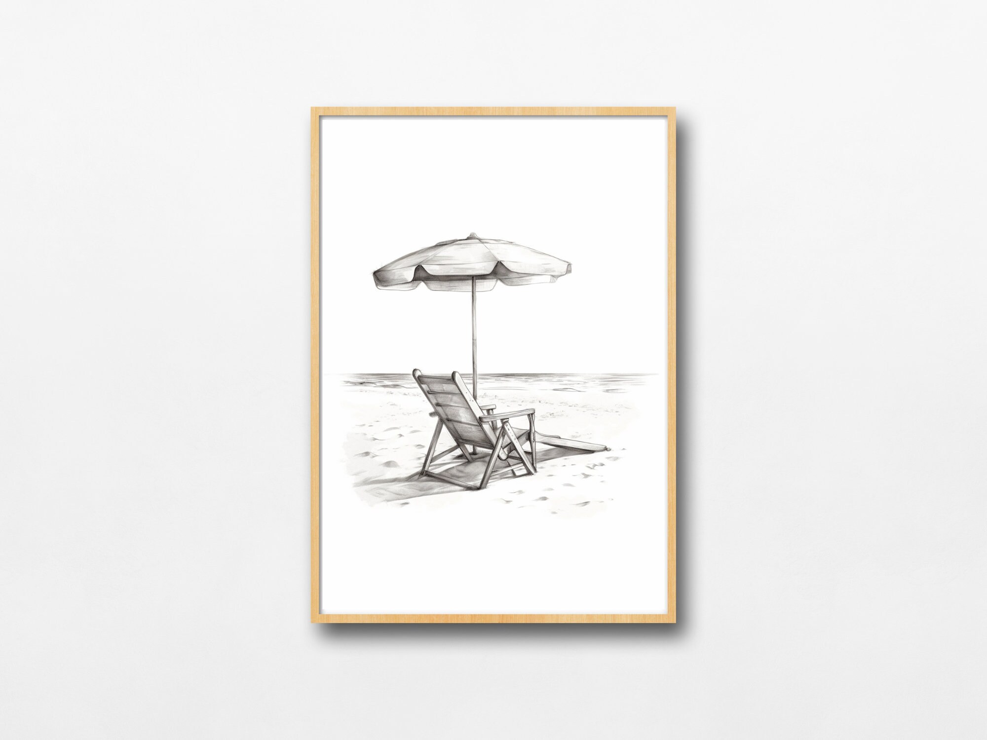 Minimalist Art | Nature Sketch | Tropical Sketch | Nature Art | Black ...