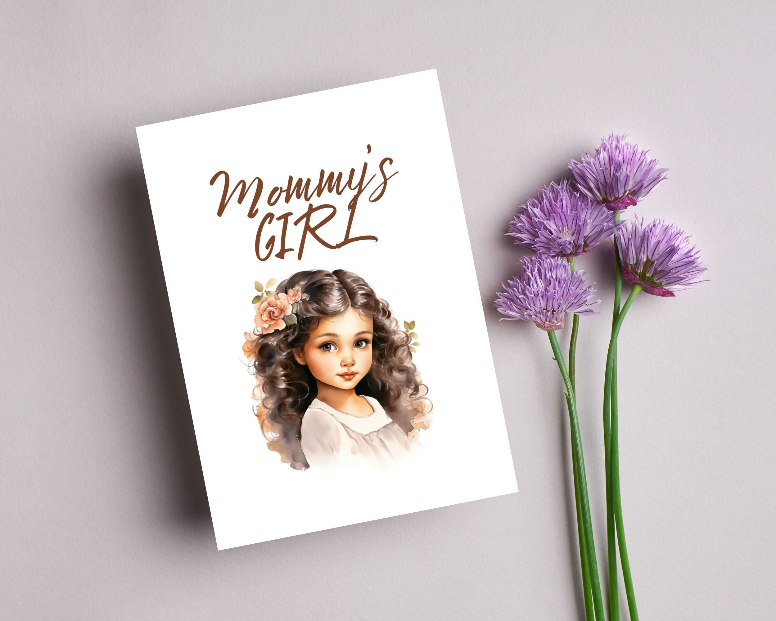 Cute Little Girls Watercolor Clipart Bundle, Charming Adorable Baby ...