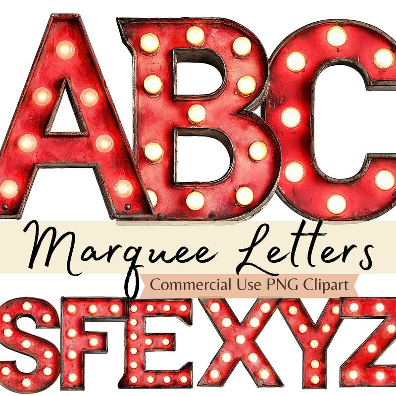 Lighted Hollywood Marquee - Etsy