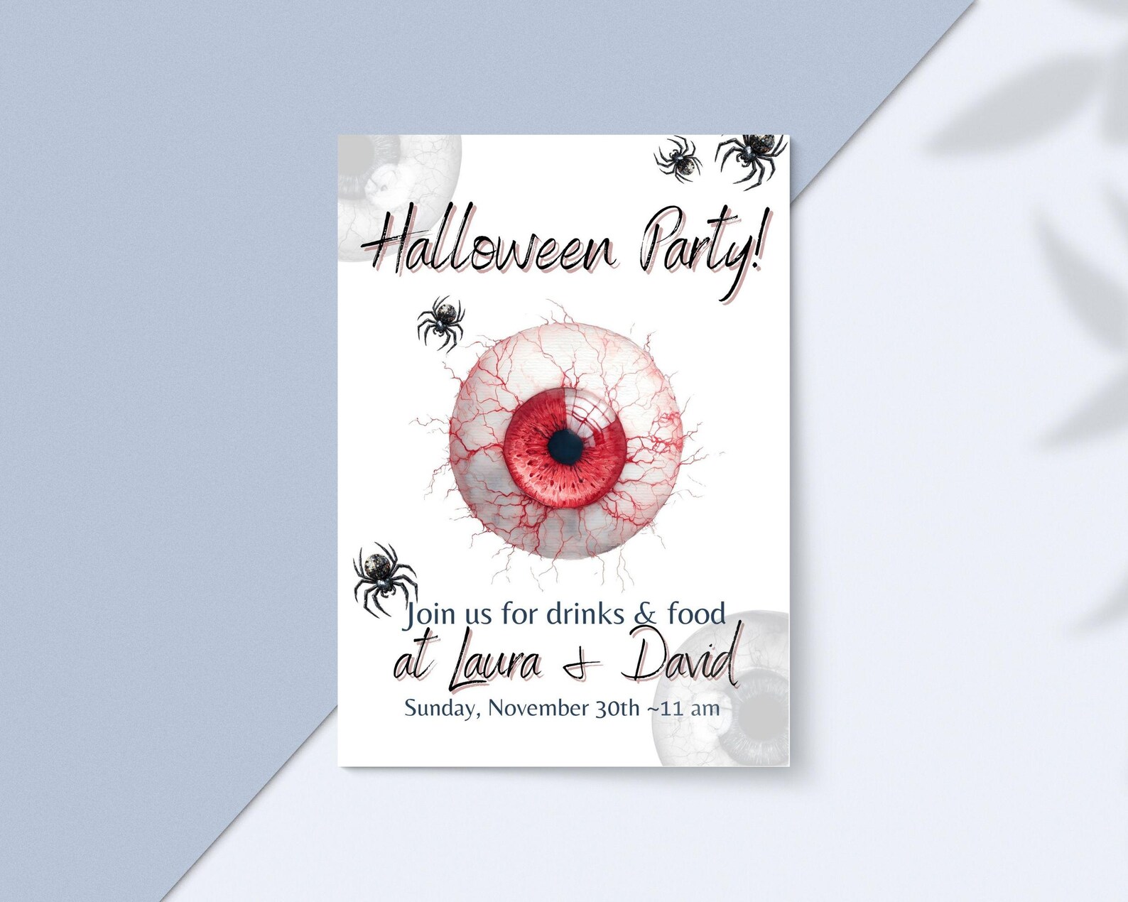 Watercolor Creepy Eyeballs Clipart, Bloodshot Spooky Eyes PNG ...