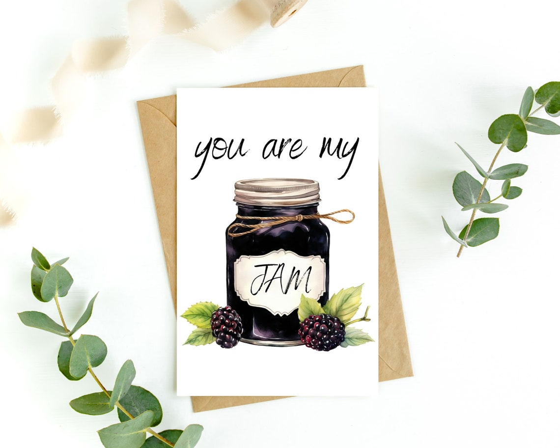 Fruit Jam Watercolor Clipart, Homemade Berry Jam, Fruit Marmalade and ...
