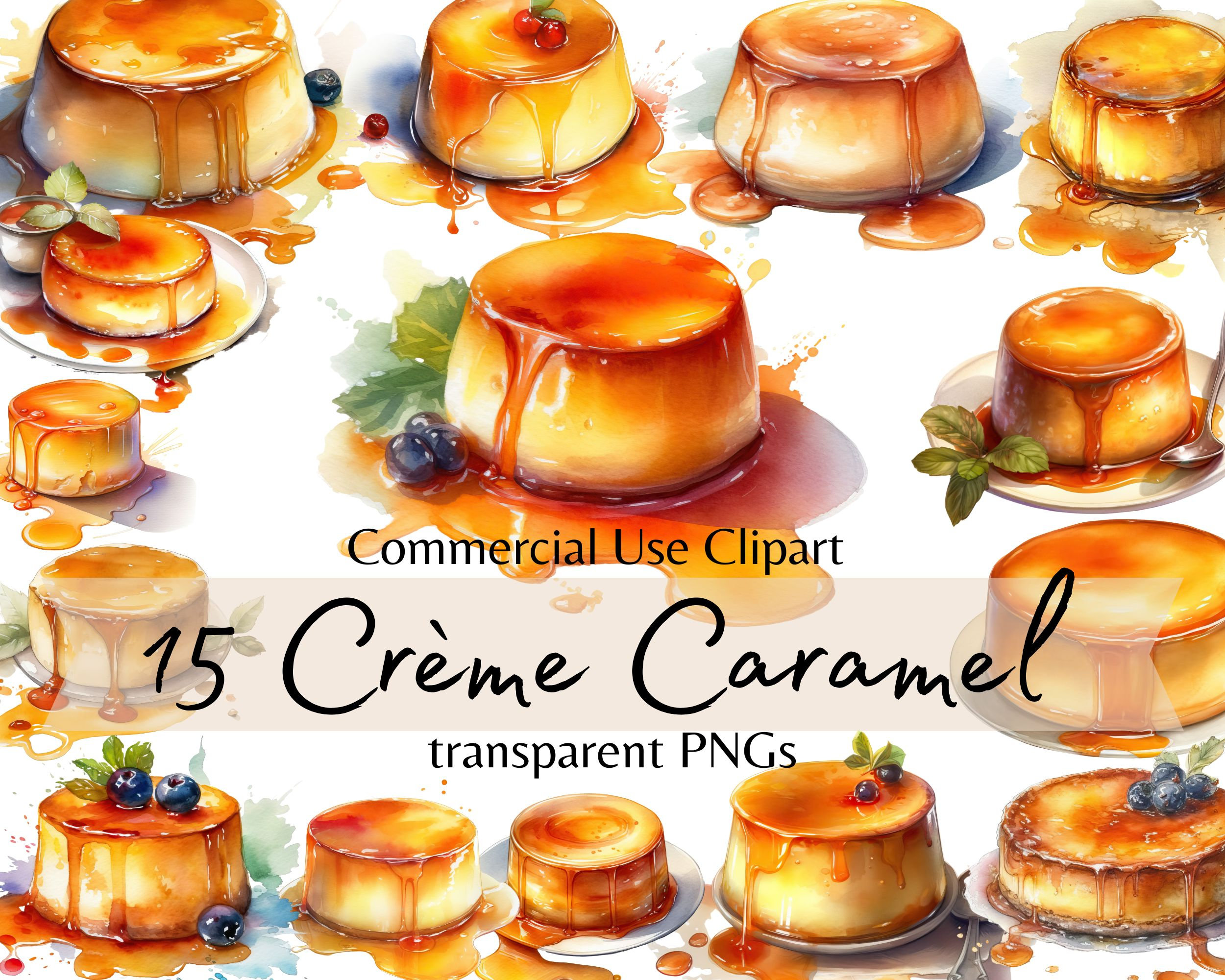 Flan Clipart