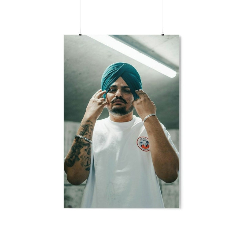 Sidhu Moosewala Poster Punjabi Posters 295 Sidhu Moose Wala - Etsy