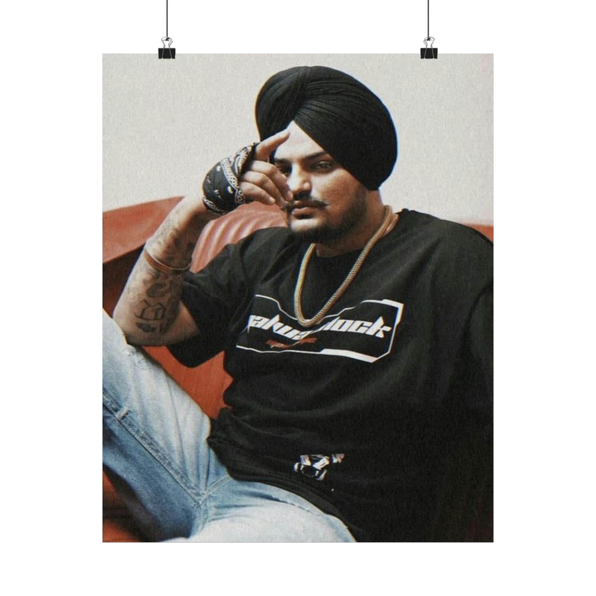Sidhu Moose Wala Poster - Etsy