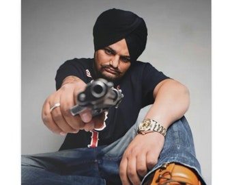 Sidhu Moose Wala Poster Digital Download - Etsy