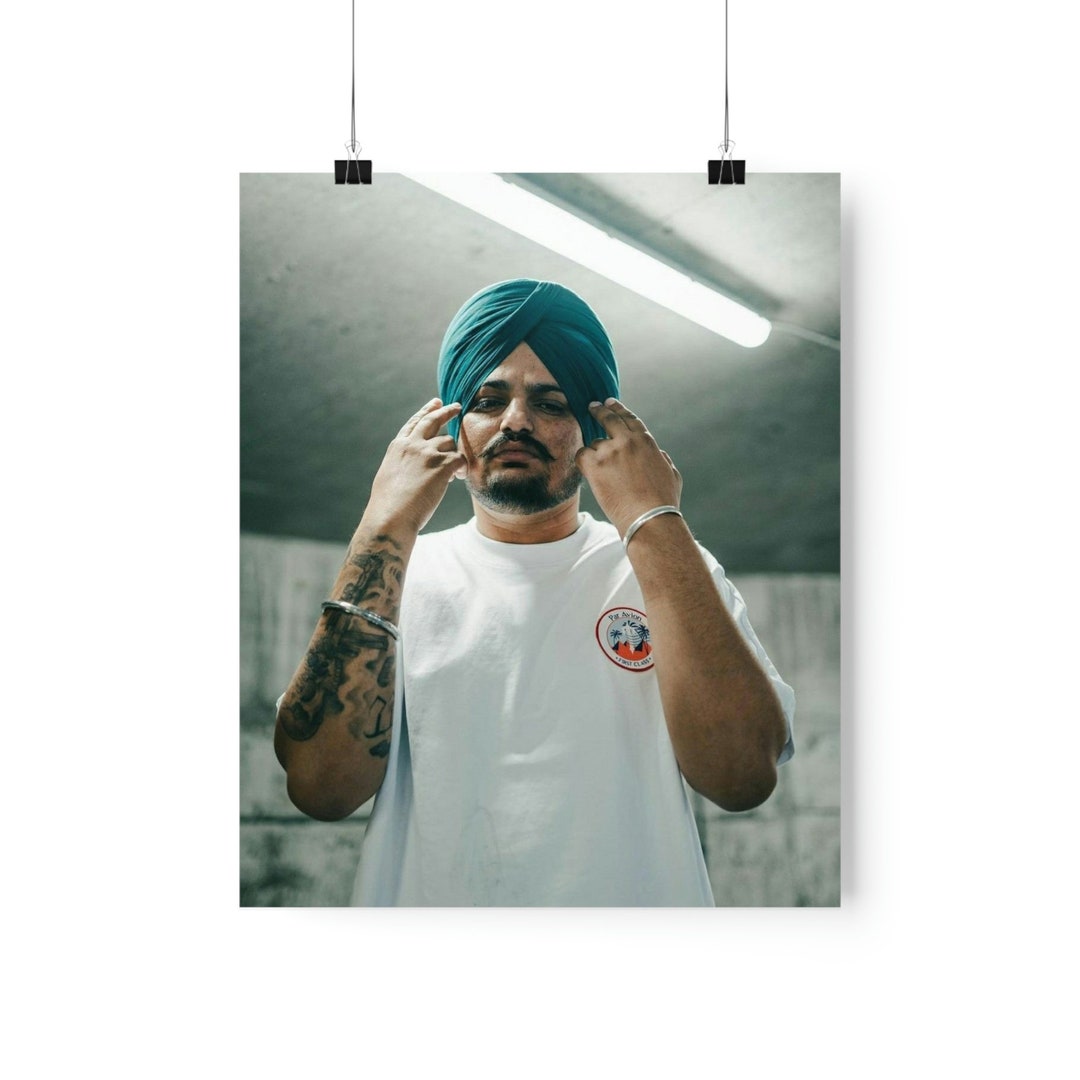 Sidhu Moosewala Poster - Punjabi Posters - 295 - Sidhu Moose Wala - Etsy
