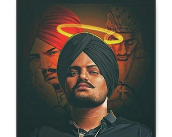 Sidhu Moose Wala Poster Digital Download - Etsy