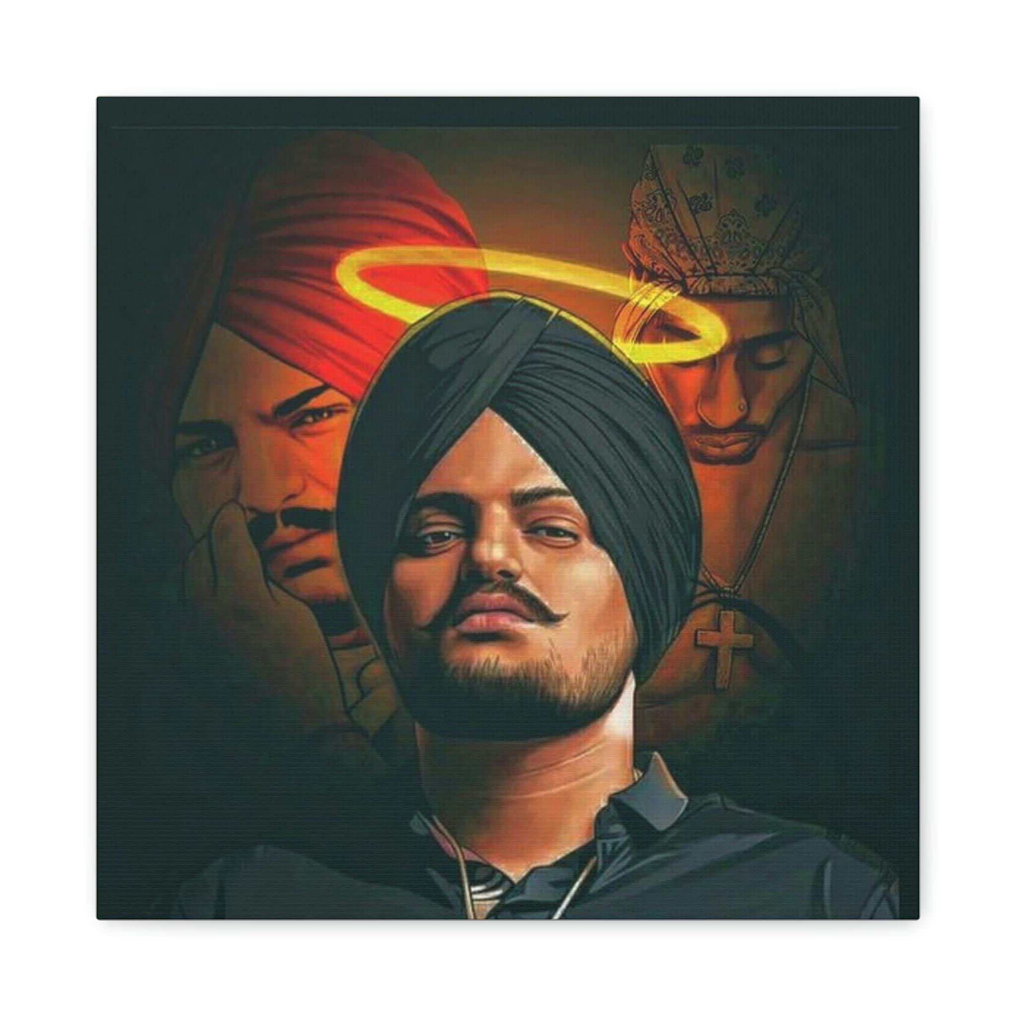 Sidhu Moose Wala - Tupac Canvas - Punjabi Posters - Etsy