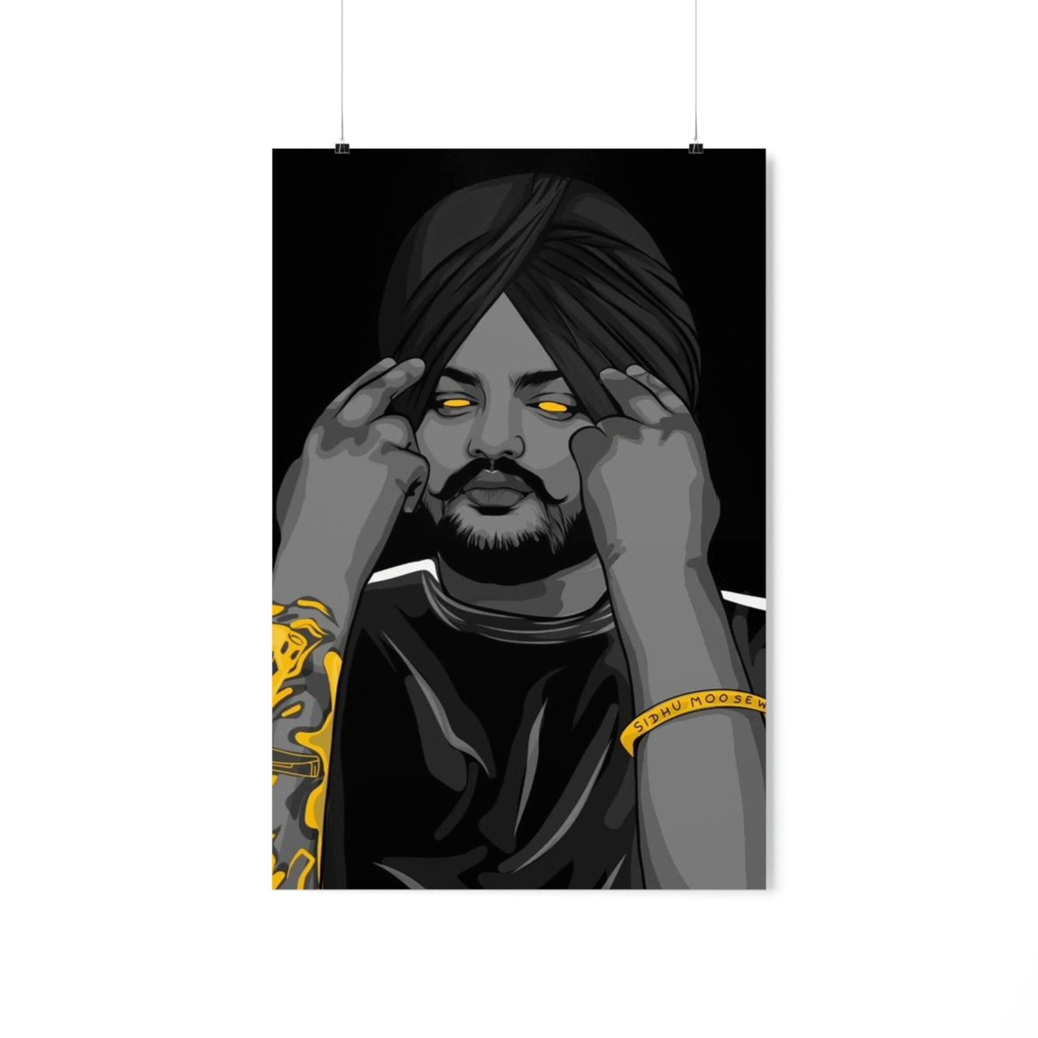 Sidhu Moosewala Poster Punjabi Posters 295 Sidhu Moose Wala - Etsy