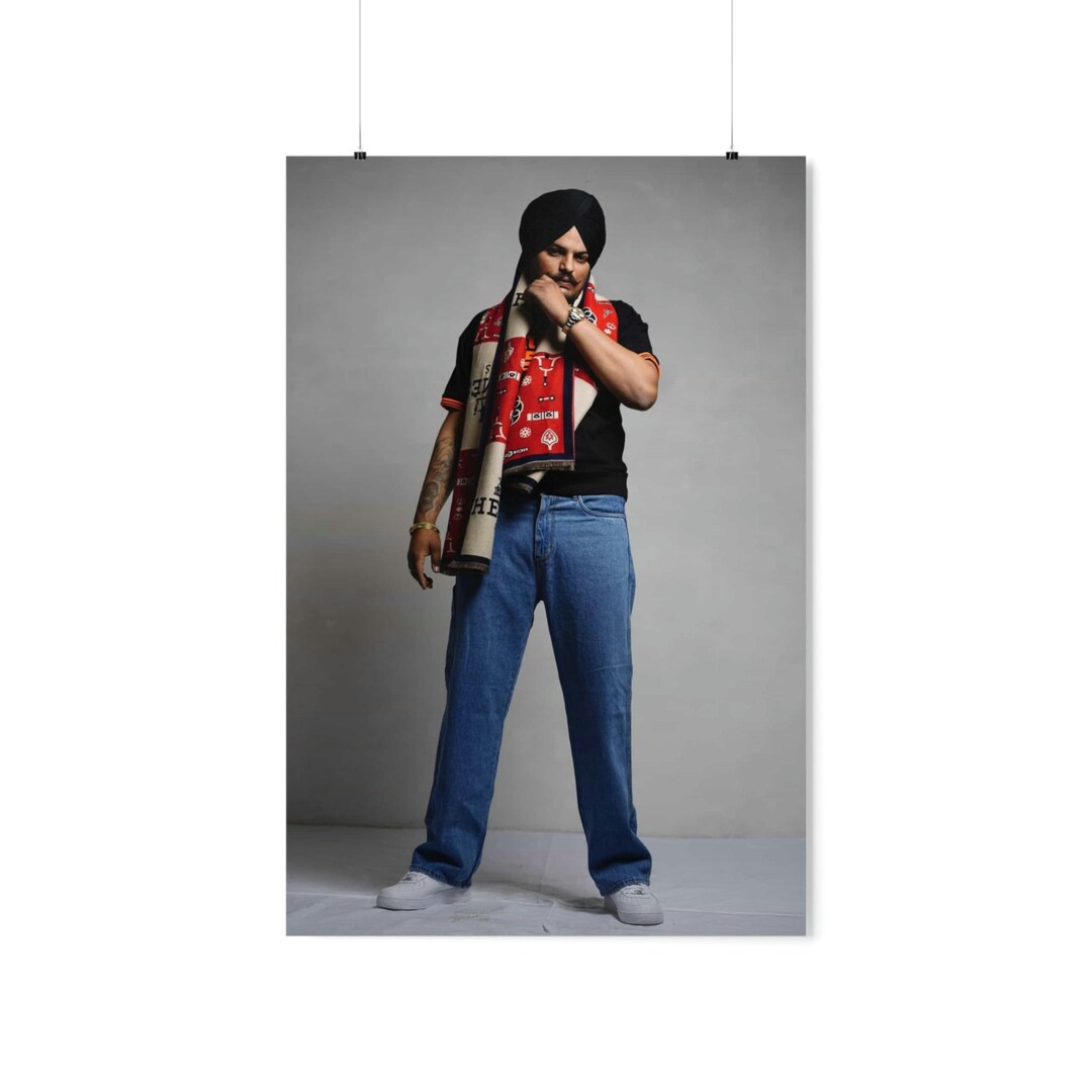 Sidhu Moosewala Poster Punjabi Posters 295 Sidhu Moose Wala - Etsy