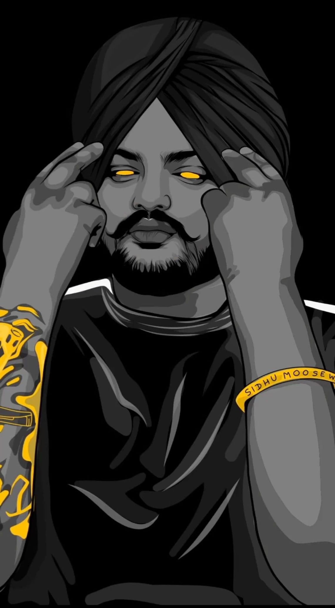 Sidhu Moose Wala Poster Digital Download - Etsy