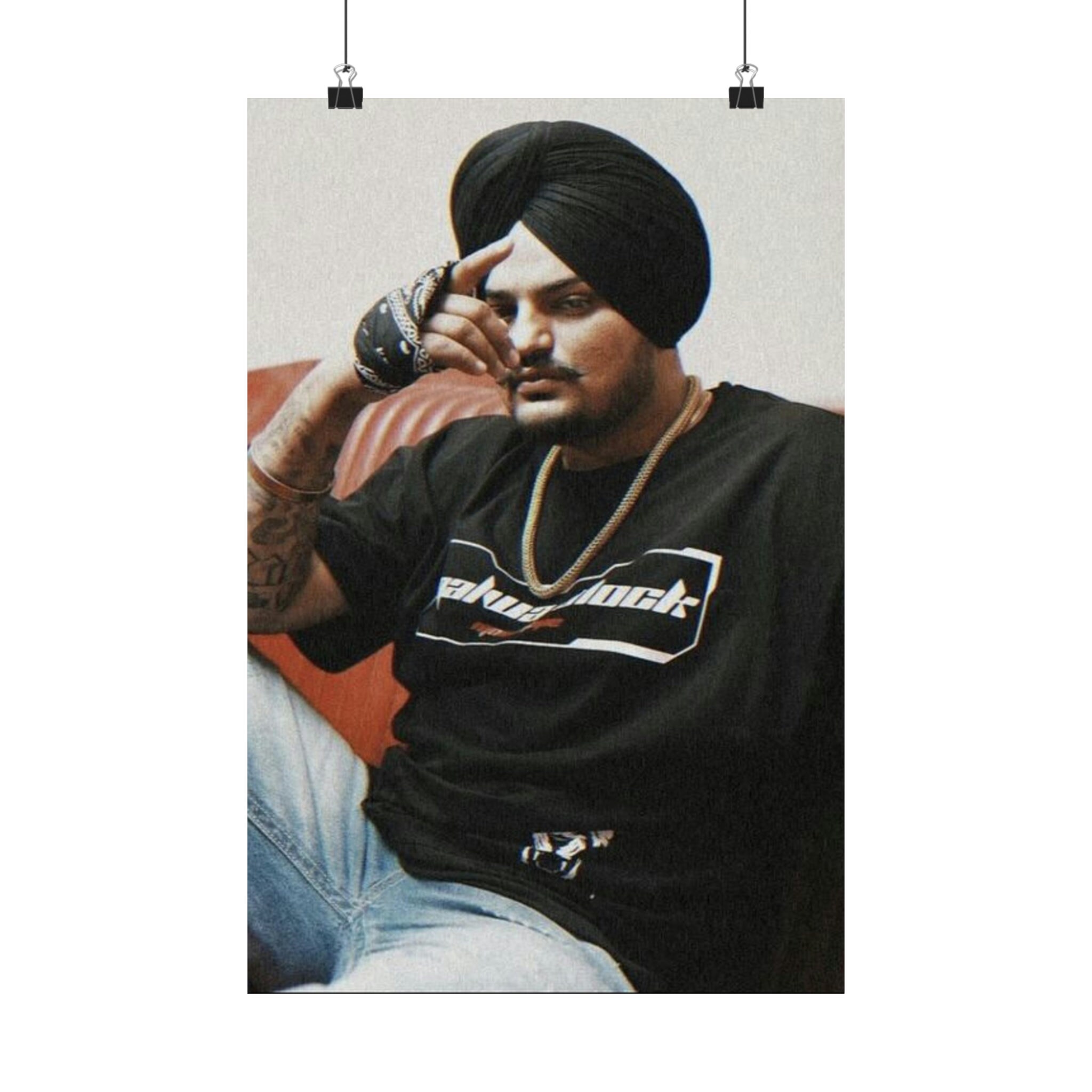 Sidhu Moose Wala Poster - Etsy