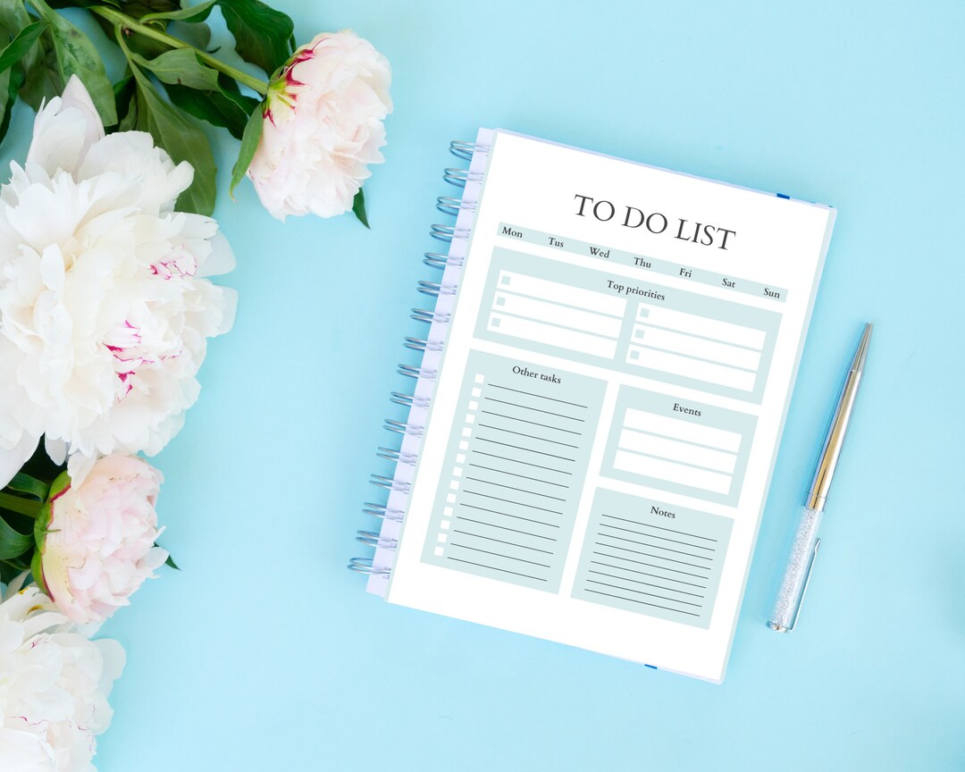 Printable to Do List Work Planner Printable Planner to Do - Etsy