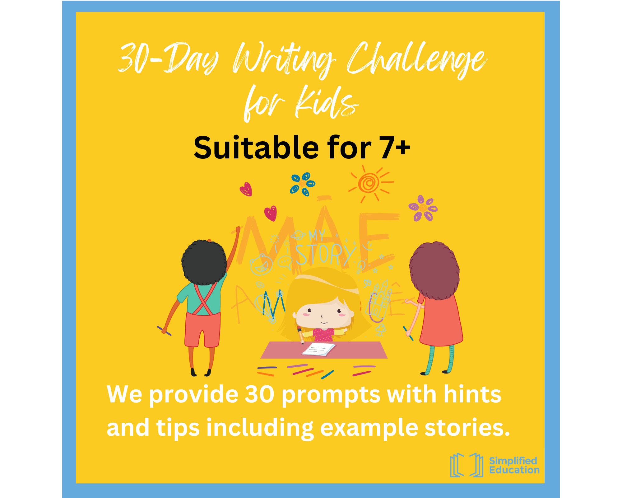 Writing Prompts for Kids With Example Stories and Step-by-step Guides ...