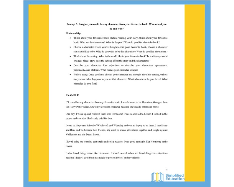 Writing Prompts for Kids With Example Stories and Step-by-step Guides ...