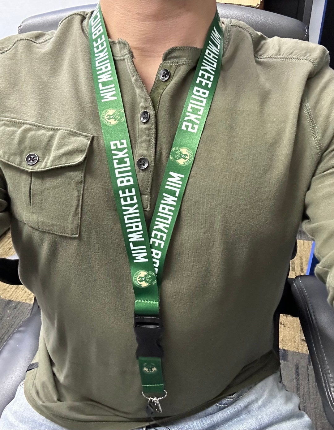 Milwaukee Bucks Lanyard Key Holder Reversible - Etsy