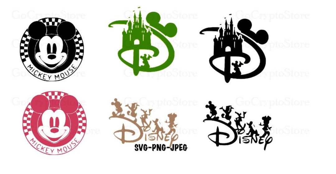 Mickey Mouse Svg Mickey Svg Png All of Themvinyl Cut - Etsy